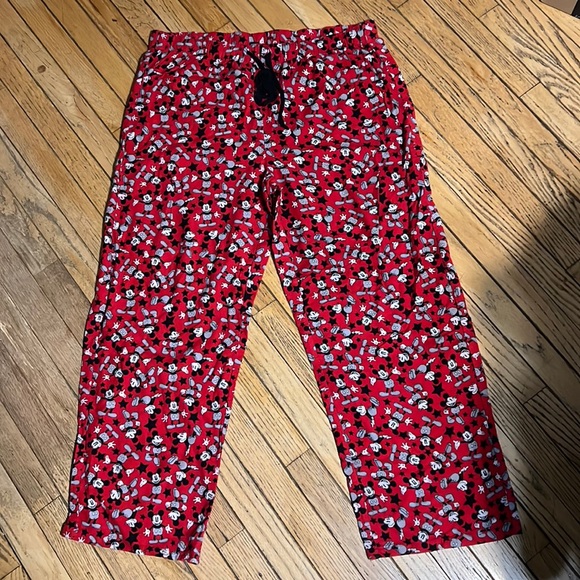 Disney | Pants | Mens Disney Mickey Mouse Pajama Pants Nwot Sz Xl ...